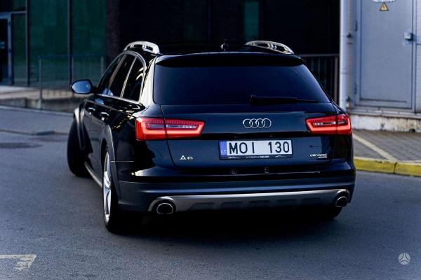 Black Audi A6 Allroad 2013 in Klaipeda, with an engine capacity of 2.97 L and mileage of 350 thousand km for 12300 €, photo 9 on AUTOMOTO.COM.LV