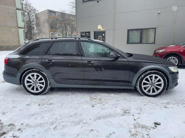 Melns Audi A6 Allroad 2013 Kauņa, ar dzinēja tilpumu 3.00 L un nobraukumu 267 tūkst. km par 10750 €, foto 3 vietnē AUTOMOTO.COM.LV
