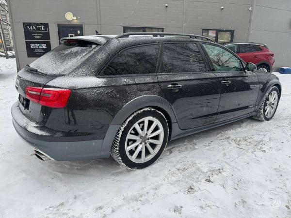 Melns Audi A6 Allroad 2013 Kauņa, ar dzinēja tilpumu 3.00 L un nobraukumu 267 tūkst. km par 10750 €, foto 4 vietnē AUTOMOTO.COM.LV
