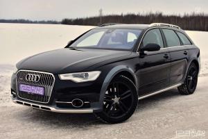 Black Audi A6 Allroad 2013 in Kretinga, with an engine capacity of 3.00 L and mileage of 256 thousand km for 13999 €, photo  on AUTOMOTO.COM.LV