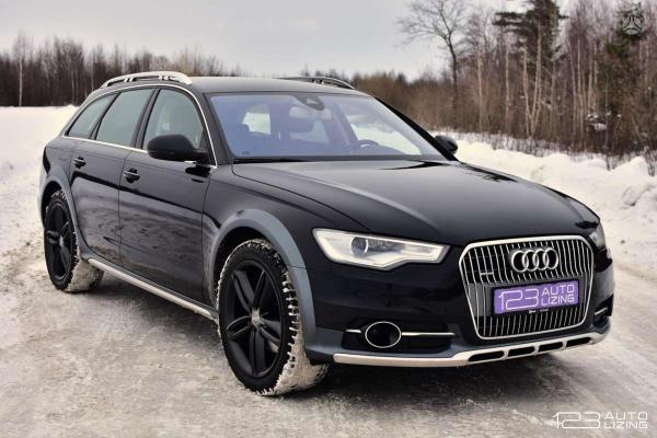 Black Audi A6 Allroad 2013 in Kretinga, with an engine capacity of 3.00 L and mileage of 256 thousand km for 13999 €, photo 3 on AUTOMOTO.COM.LV