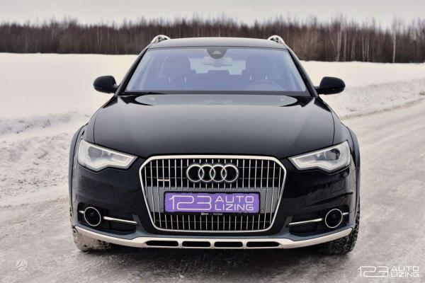 Black Audi A6 Allroad 2013 in Kretinga, with an engine capacity of 3.00 L and mileage of 256 thousand km for 13999 €, photo 5 on AUTOMOTO.COM.LV