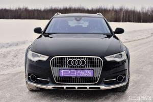 Black Audi A6 Allroad 2013 in Kretinga, with an engine capacity of 3.00 L and mileage of 256 thousand km for 13999 €, photo 5 on AUTOMOTO.COM.LV