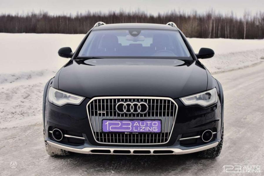 Black Audi A6 Allroad 2013 in Kretinga, with an engine capacity of 3.00 L and mileage of 256 thousand km for 13999 €, photo 5 on AUTOMOTO.COM.LV