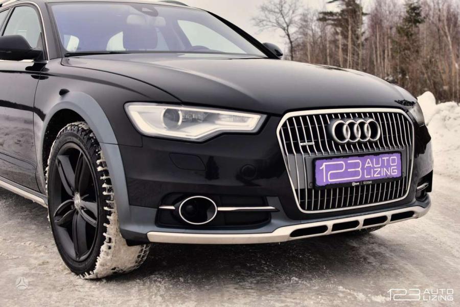 Black Audi A6 Allroad 2013 in Kretinga, with an engine capacity of 3.00 L and mileage of 256 thousand km for 13999 €, photo 6 on AUTOMOTO.COM.LV