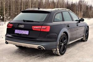 Black Audi A6 Allroad 2013 in Kretinga, with an engine capacity of 3.00 L and mileage of 256 thousand km for 13999 €, photo 10 on AUTOMOTO.COM.LV
