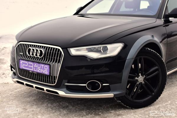 Black Audi A6 Allroad 2013 in Kretinga, with an engine capacity of 3.00 L and mileage of 256 thousand km for 13999 €, photo 4 on AUTOMOTO.COM.LV