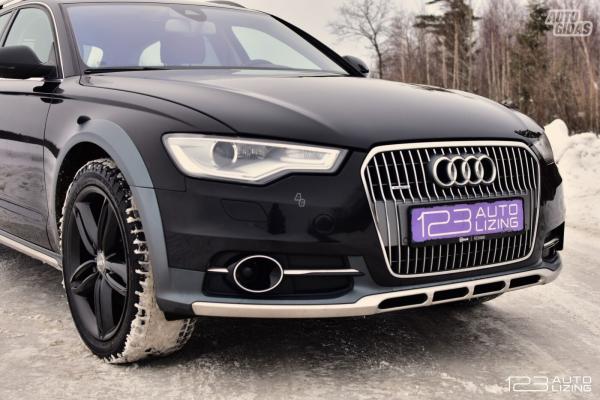 Black Audi A6 Allroad 2013 in Kretinga, with an engine capacity of 3.00 L and mileage of 256 thousand km for 13999 €, photo 6 on AUTOMOTO.COM.LV