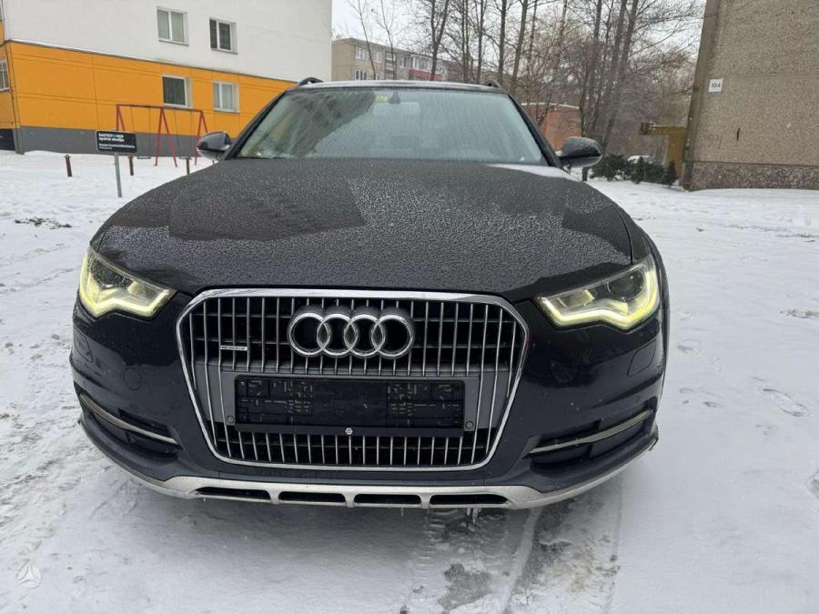 Melns Audi A6 Allroad 2013 Kauņa, ar dzinēja tilpumu 2.97 L un nobraukumu 267 tūkst. km par 10750 €, foto 2 vietnē AUTOMOTO.COM.LV