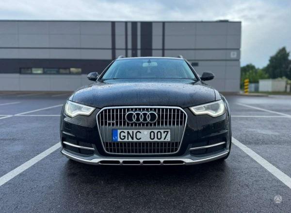 Black Audi A6 Allroad 2013 in Siauliai, with an engine capacity of 2.97 L and mileage of 376 thousand km for 10800 €, photo 1 on AUTOMOTO.COM.LV