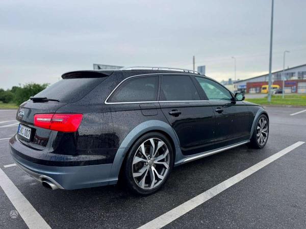 Black Audi A6 Allroad 2013 in Siauliai, with an engine capacity of 2.97 L and mileage of 376 thousand km for 10800 €, photo 2 on AUTOMOTO.COM.LV