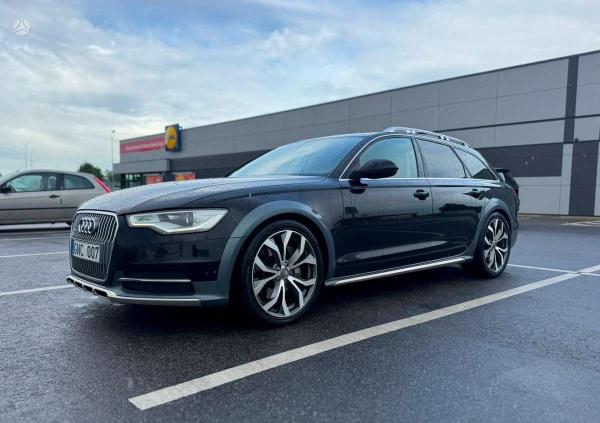 Black Audi A6 Allroad 2013 in Siauliai, with an engine capacity of 2.97 L and mileage of 376 thousand km for 10800 €, photo 4 on AUTOMOTO.COM.LV