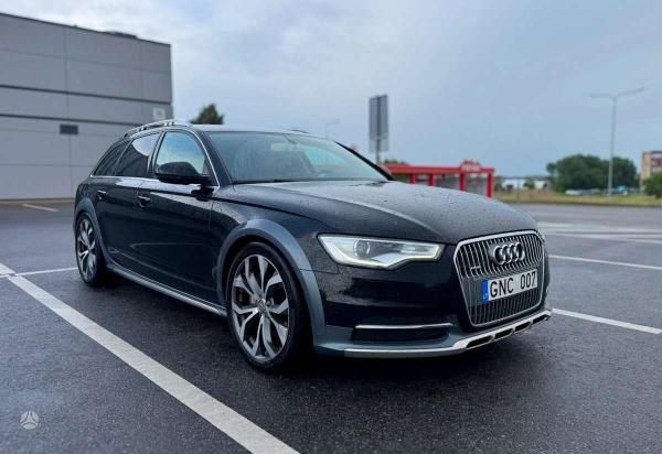 Black Audi A6 Allroad 2013 in Siauliai, with an engine capacity of 2.97 L and mileage of 376 thousand km for 10800 €, photo 7 on AUTOMOTO.COM.LV