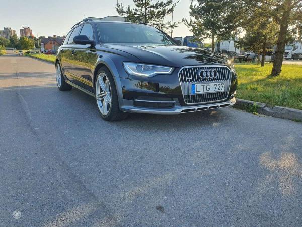 Black Audi A6 Allroad 2013 in Klaipeda, with an engine capacity of 2.97 L and mileage of 304 thousand km for 10200 €, photo 3 on AUTOMOTO.COM.LV