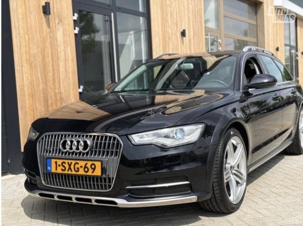 Melns Audi A6 Allroad 2013 Kauņa, ar dzinēja tilpumu 3.00 L un nobraukumu 289 tūkst. km par 11150 €, foto 4 vietnē AUTOMOTO.COM.LV