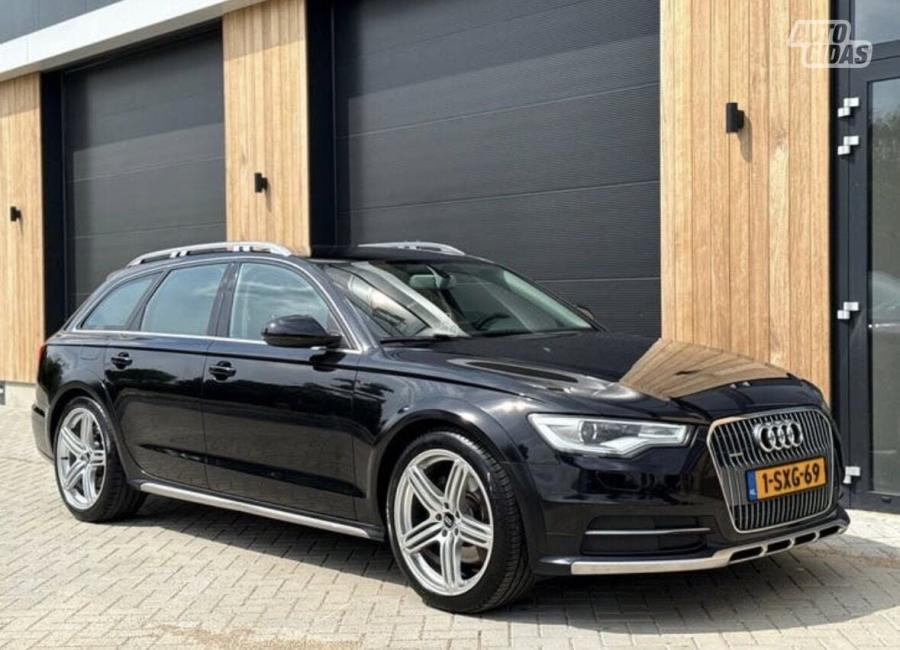 Black Audi A6 Allroad 2013 in Kaunas, with an engine capacity of 3.00 L and mileage of 289 thousand km for 11150 €, photo 12 on AUTOMOTO.COM.LV