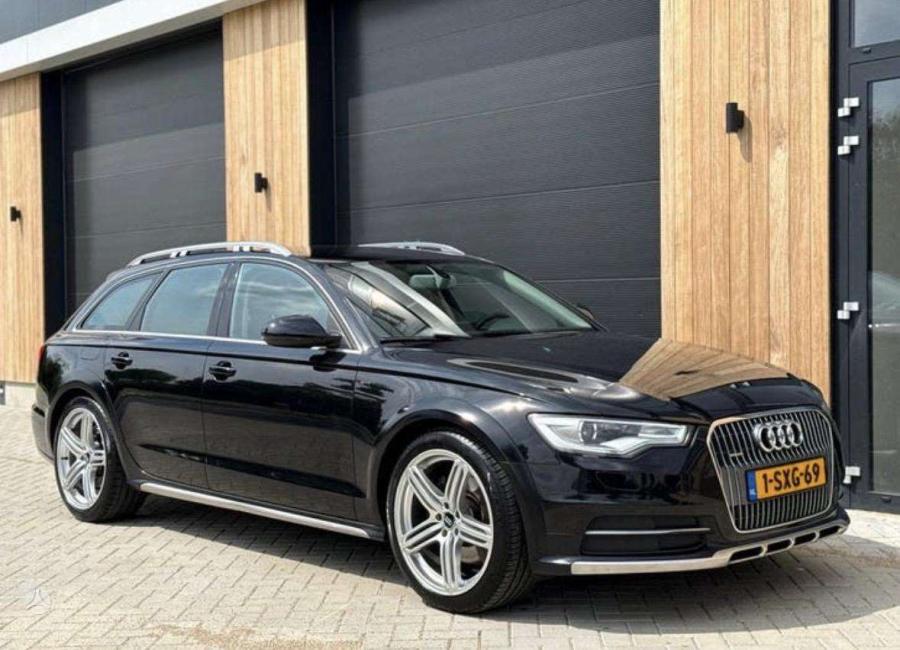 Melns Audi A6 Allroad 2013 Kauņa, ar dzinēja tilpumu 2.97 L un nobraukumu 289 tūkst. km par 11650 €, foto 4 vietnē AUTOMOTO.COM.LV