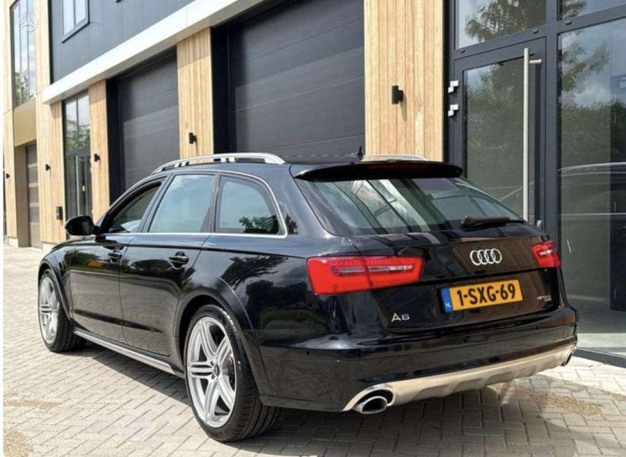 Melns Audi A6 Allroad 2013 Kauņa, ar dzinēja tilpumu 2.97 L un nobraukumu 289 tūkst. km par 11650 €, foto 6 vietnē AUTOMOTO.COM.LV