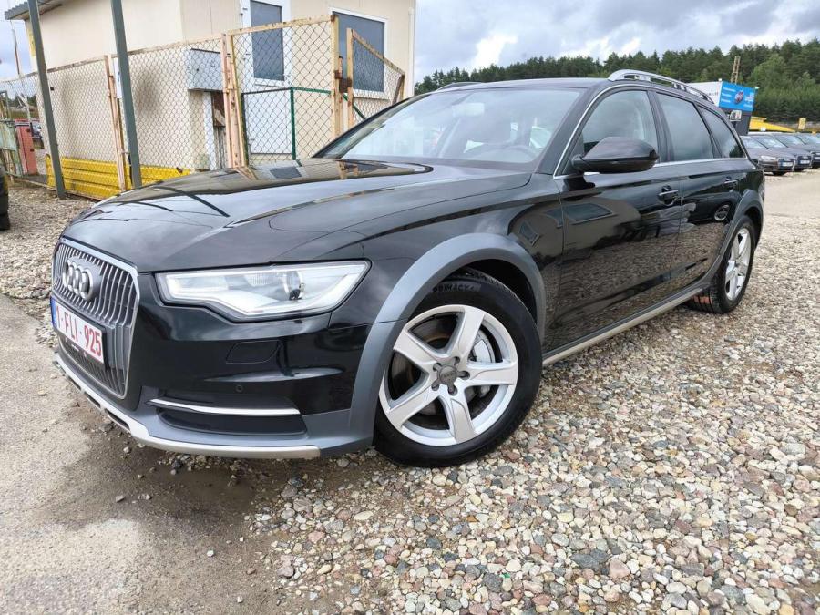 Black Audi A6 Allroad 2013 in Vilnius, with an engine capacity of 2.97 L and mileage of 278 thousand km for 10500 €, photo 3 on AUTOMOTO.COM.LV