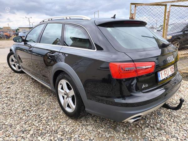 Melns Audi A6 Allroad 2013 Viļņa, ar dzinēja tilpumu 2.97 L un nobraukumu 278 tūkst. km par 10500 €, foto 7 vietnē AUTOMOTO.COM.LV