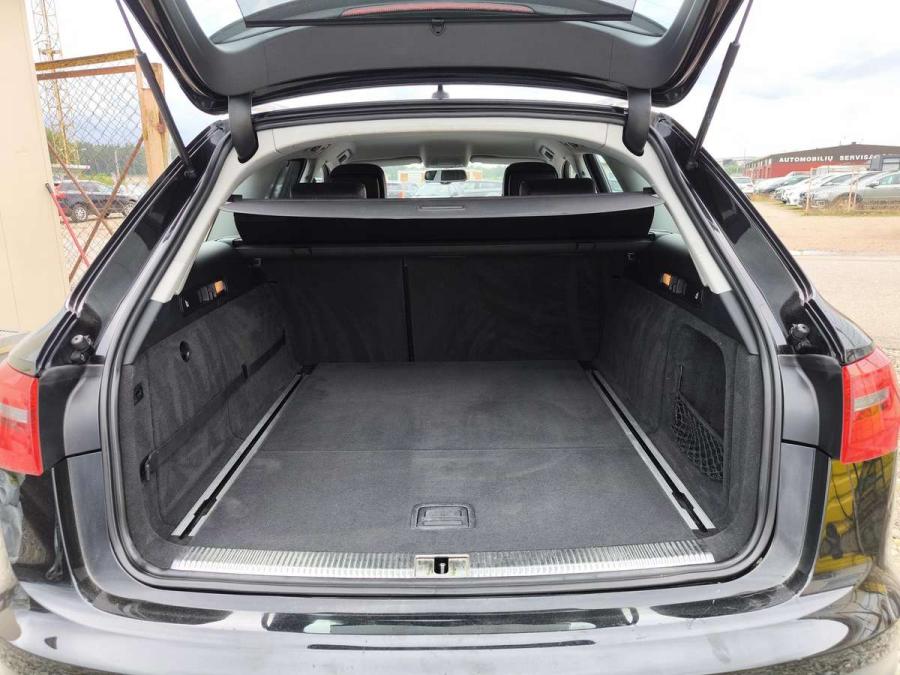 Black Audi A6 Allroad 2013 in Vilnius, with an engine capacity of 2.97 L and mileage of 278 thousand km for 10500 €, photo 10 on AUTOMOTO.COM.LV