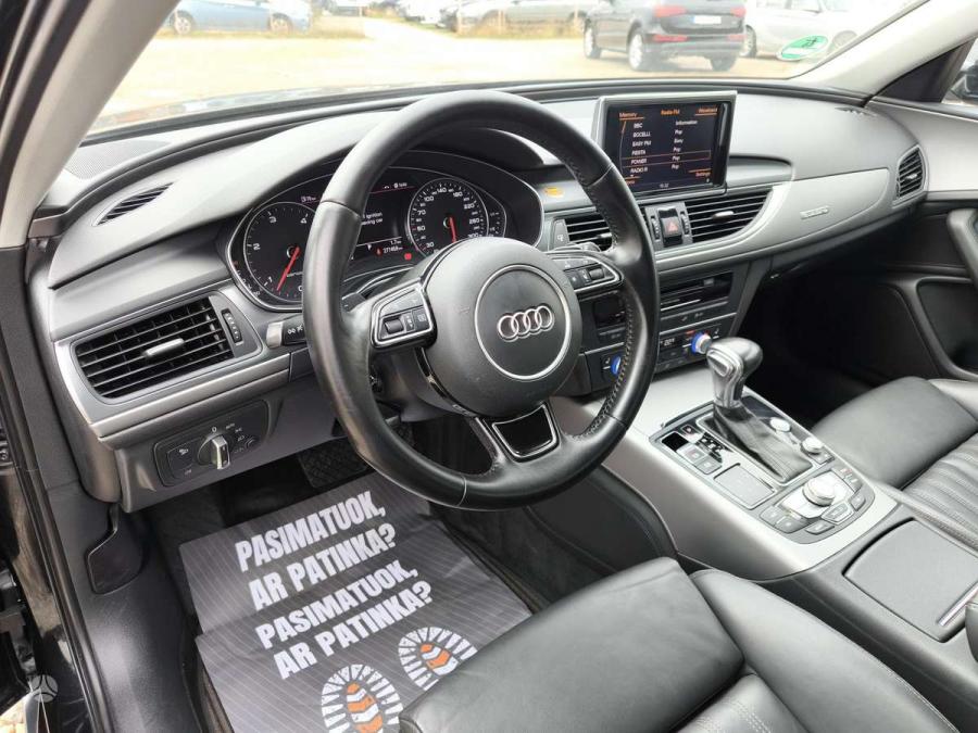 Black Audi A6 Allroad 2013 in Vilnius, with an engine capacity of 2.97 L and mileage of 278 thousand km for 10500 €, photo 12 on AUTOMOTO.COM.LV