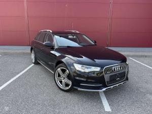 Melns Audi A6 Allroad 2013 Kauņa, ar dzinēja tilpumu 3.00 L un nobraukumu 284 tūkst. km par 11950 €, foto  vietnē AUTOMOTO.COM.LV