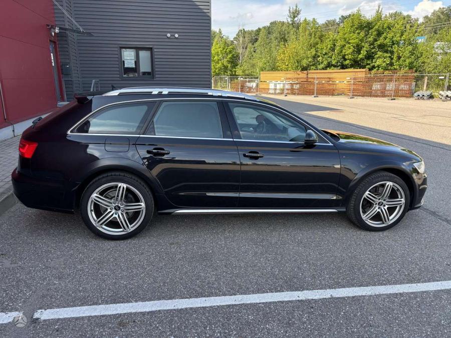 Melns Audi A6 Allroad 2013 Kauņa, ar dzinēja tilpumu 3.00 L un nobraukumu 284 tūkst. km par 11950 €, foto 10 vietnē AUTOMOTO.COM.LV