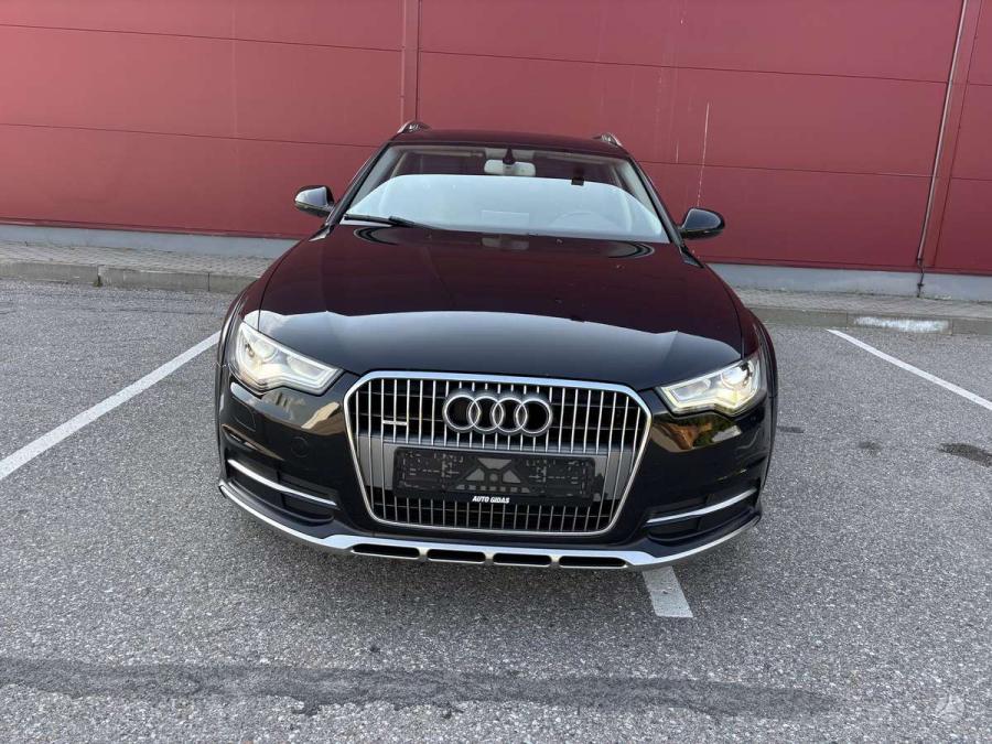 Melns Audi A6 Allroad 2013 Kauņa, ar dzinēja tilpumu 3.00 L un nobraukumu 284 tūkst. km par 11950 €, foto 11 vietnē AUTOMOTO.COM.LV