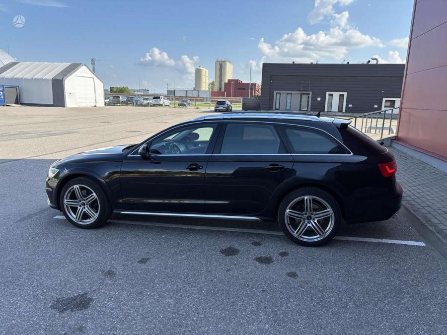 Melns Audi A6 Allroad 2013 Kauņa, ar dzinēja tilpumu 3.00 L un nobraukumu 284 tūkst. km par 11950 €, foto 12 vietnē AUTOMOTO.COM.LV