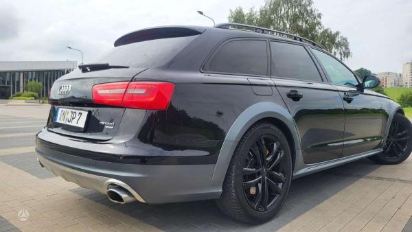 Melns Audi A6 Allroad 2013 Jonava, ar dzinēja tilpumu 2.97 L un nobraukumu 248 tūkst. km par 12600 €, foto 4 vietnē AUTOMOTO.COM.LV