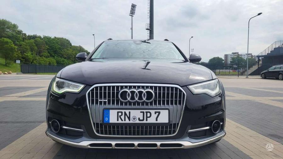 Melns Audi A6 Allroad 2013 Jonava, ar dzinēja tilpumu 2.97 L un nobraukumu 248 tūkst. km par 12600 €, foto 6 vietnē AUTOMOTO.COM.LV