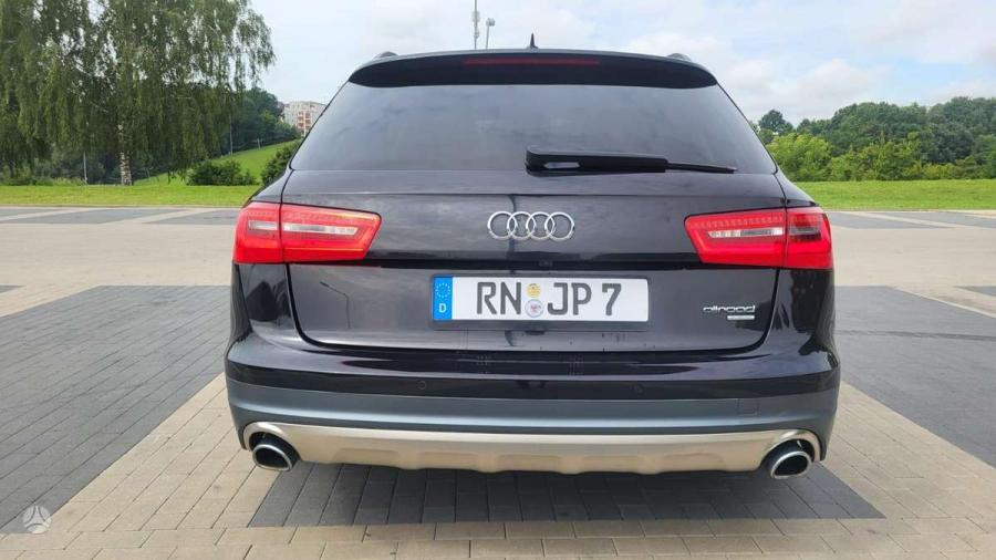 Melns Audi A6 Allroad 2013 Jonava, ar dzinēja tilpumu 2.97 L un nobraukumu 248 tūkst. km par 12600 €, foto 7 vietnē AUTOMOTO.COM.LV