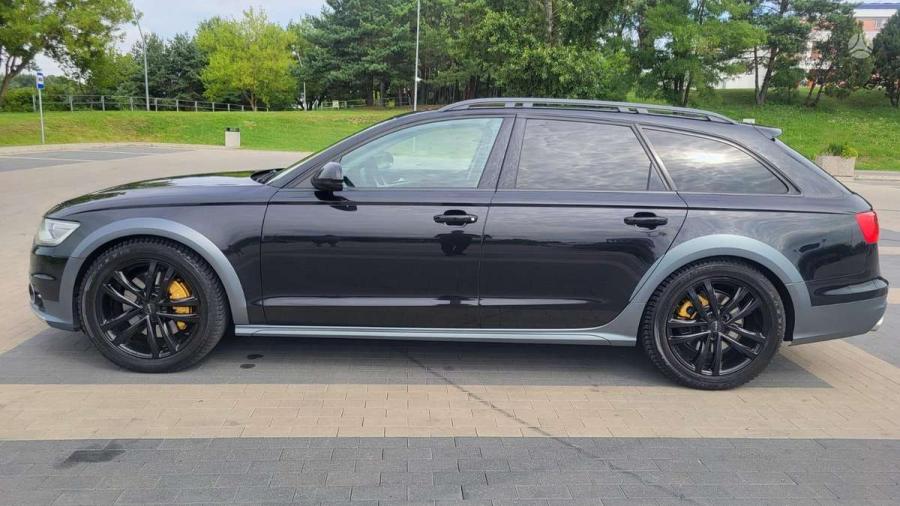 Melns Audi A6 Allroad 2013 Jonava, ar dzinēja tilpumu 2.97 L un nobraukumu 248 tūkst. km par 12600 €, foto 8 vietnē AUTOMOTO.COM.LV