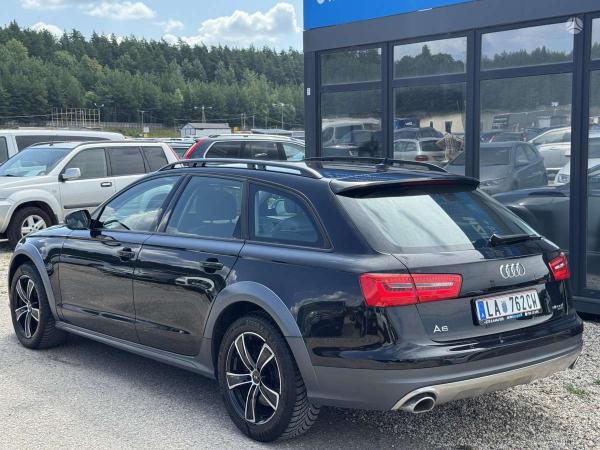 Black Audi A6 Allroad 2013 in Vilnius, with an engine capacity of 3.00 L and mileage of 267 thousand km for 11350 €, photo 3 on AUTOMOTO.COM.LV