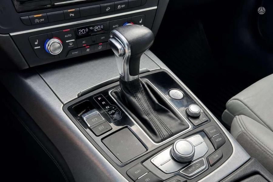 Black Audi A6 Allroad 2013 in Vilnius, with an engine capacity of 3.00 L and mileage of 267 thousand km for 11350 €, photo 13 on AUTOMOTO.COM.LV