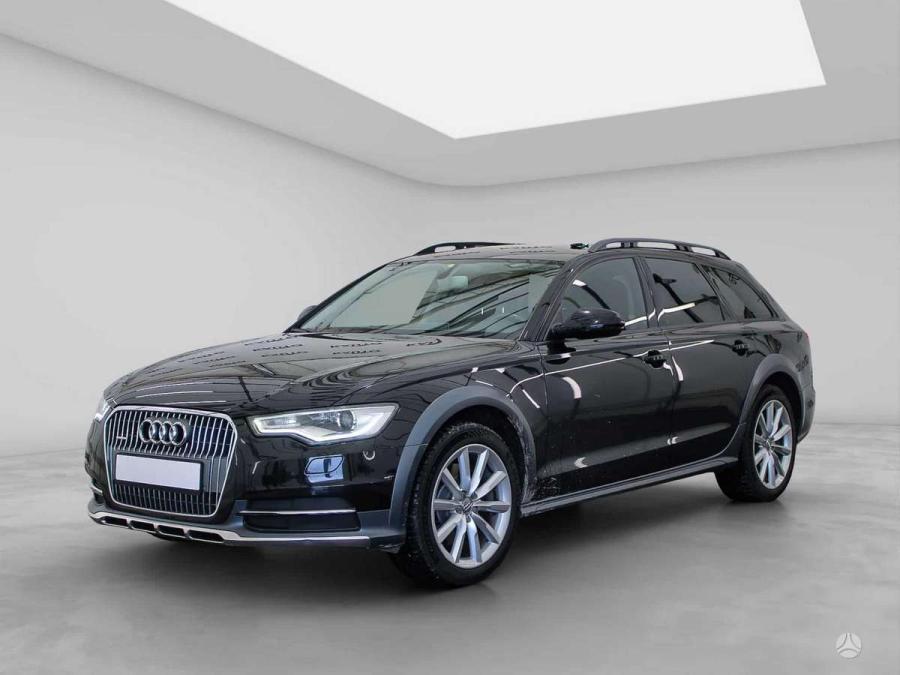 Black Audi A6 Allroad 2013 in Kaunas, with an engine capacity of 3.00 L and mileage of 200 thousand km for 11790 €, photo 1 on AUTOMOTO.COM.LV