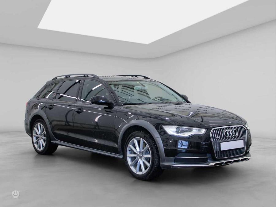 Black Audi A6 Allroad 2013 in Kaunas, with an engine capacity of 3.00 L and mileage of 200 thousand km for 11790 €, photo 5 on AUTOMOTO.COM.LV
