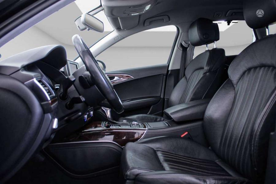 Black Audi A6 Allroad 2013 in Kaunas, with an engine capacity of 3.00 L and mileage of 200 thousand km for 11790 €, photo 6 on AUTOMOTO.COM.LV