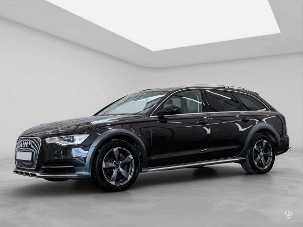 Black Audi A6 Allroad 2013 in Kaunas, with an engine capacity of 3.00 L and mileage of 204 thousand km for 11890 €, photo 1 on AUTOMOTO.COM.LV