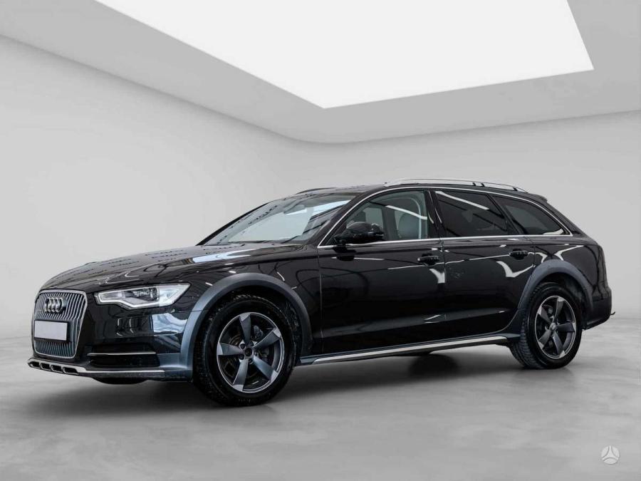 Melns Audi A6 Allroad 2013 Kauņa, ar dzinēja tilpumu 3.00 L un nobraukumu 204 tūkst. km par 11890 €, foto 1 vietnē AUTOMOTO.COM.LV