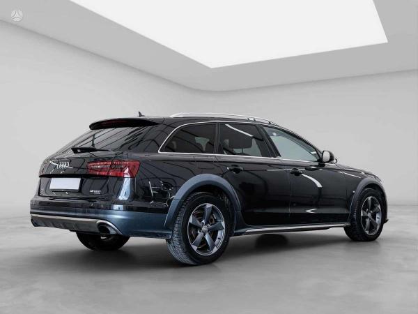 Black Audi A6 Allroad 2013 in Kaunas, with an engine capacity of 3.00 L and mileage of 204 thousand km for 11890 €, photo 4 on AUTOMOTO.COM.LV