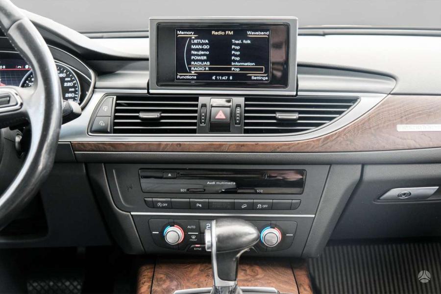 Melns Audi A6 Allroad 2013 Kauņa, ar dzinēja tilpumu 3.00 L un nobraukumu 204 tūkst. km par 11890 €, foto 11 vietnē AUTOMOTO.COM.LV