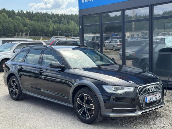 Black Audi A6 Allroad 2013 in Vilnius, with an engine capacity of 3.00 L and mileage of 275 thousand km for 11350 €, photo 3 on AUTOMOTO.COM.LV