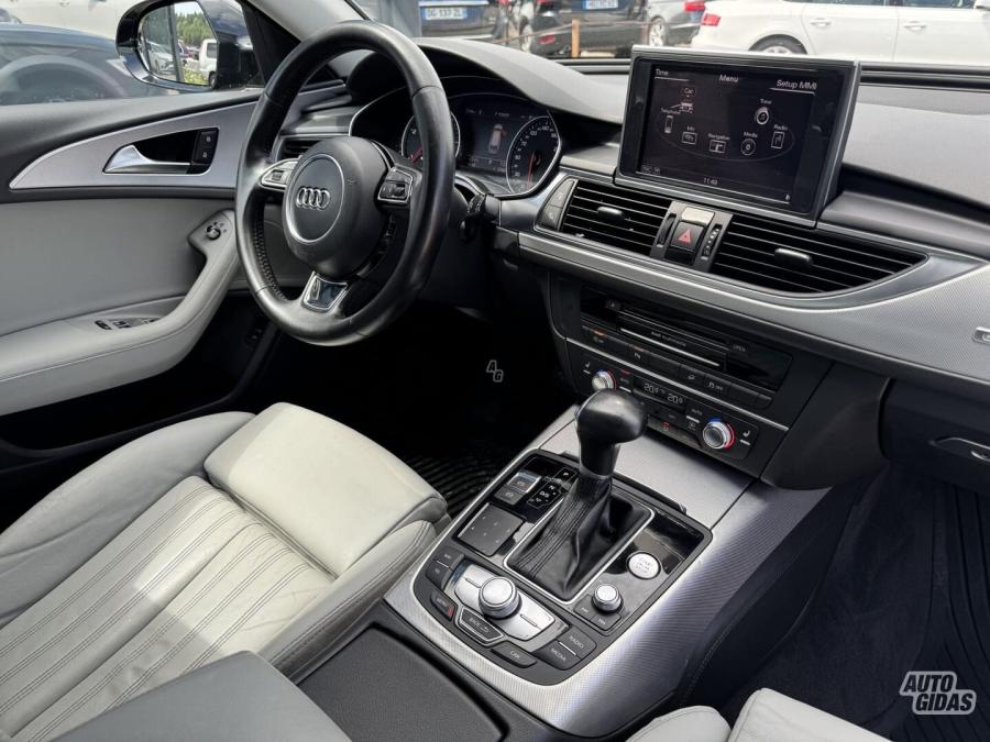 Black Audi A6 Allroad 2013 in Vilnius, with an engine capacity of 3.00 L and mileage of 275 thousand km for 11350 €, photo 11 on AUTOMOTO.COM.LV