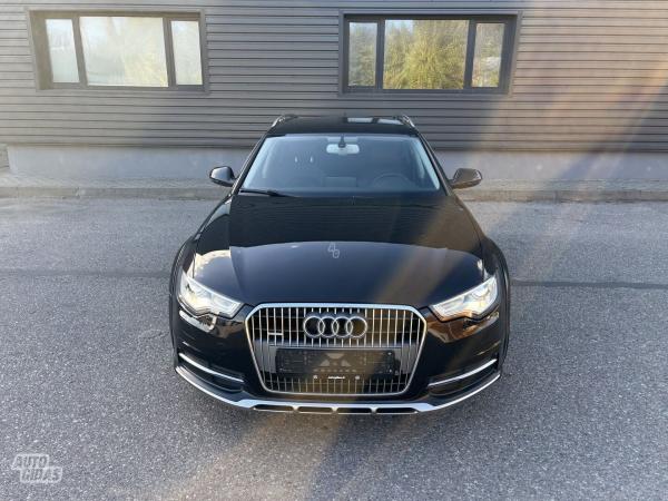 Black Audi A6 Allroad 2013 in Kaunas, with an engine capacity of 3.00 L and mileage of 289 thousand km for 11650 €, photo 8 on AUTOMOTO.COM.LV