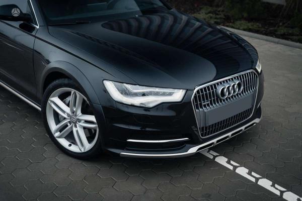 Black Audi A6 Allroad 2014 in Vilnius, with an engine capacity of 2.97 L and mileage of 270 thousand km for 13750 €, photo 4 on AUTOMOTO.COM.LV