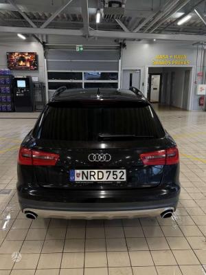 Melns Audi A6 Allroad 2014 Viļņa, ar dzinēja tilpumu 3.00 L un nobraukumu 289 tūkst. km par 11000 €, foto 4 vietnē AUTOMOTO.COM.LV