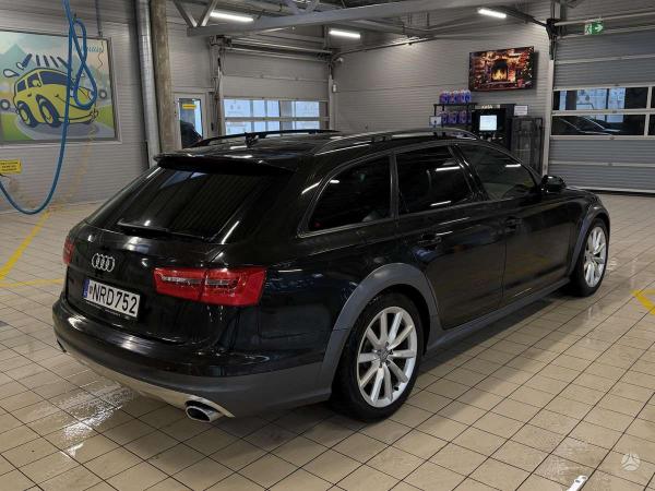 Black Audi A6 Allroad 2014 in Vilnius, with an engine capacity of 3.00 L and mileage of 289 thousand km for 11000 €, photo 5 on AUTOMOTO.COM.LV