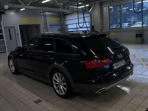 Black Audi A6 Allroad 2014 in Vilnius, with an engine capacity of 3.00 L and mileage of 289 thousand km for 11000 €, photo 6 on AUTOMOTO.COM.LV